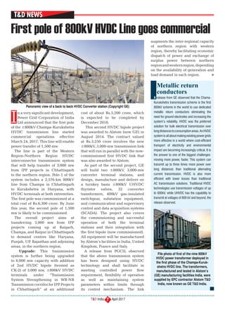 T&D India (Apr 2017): The Face of Smart Grid | PDF