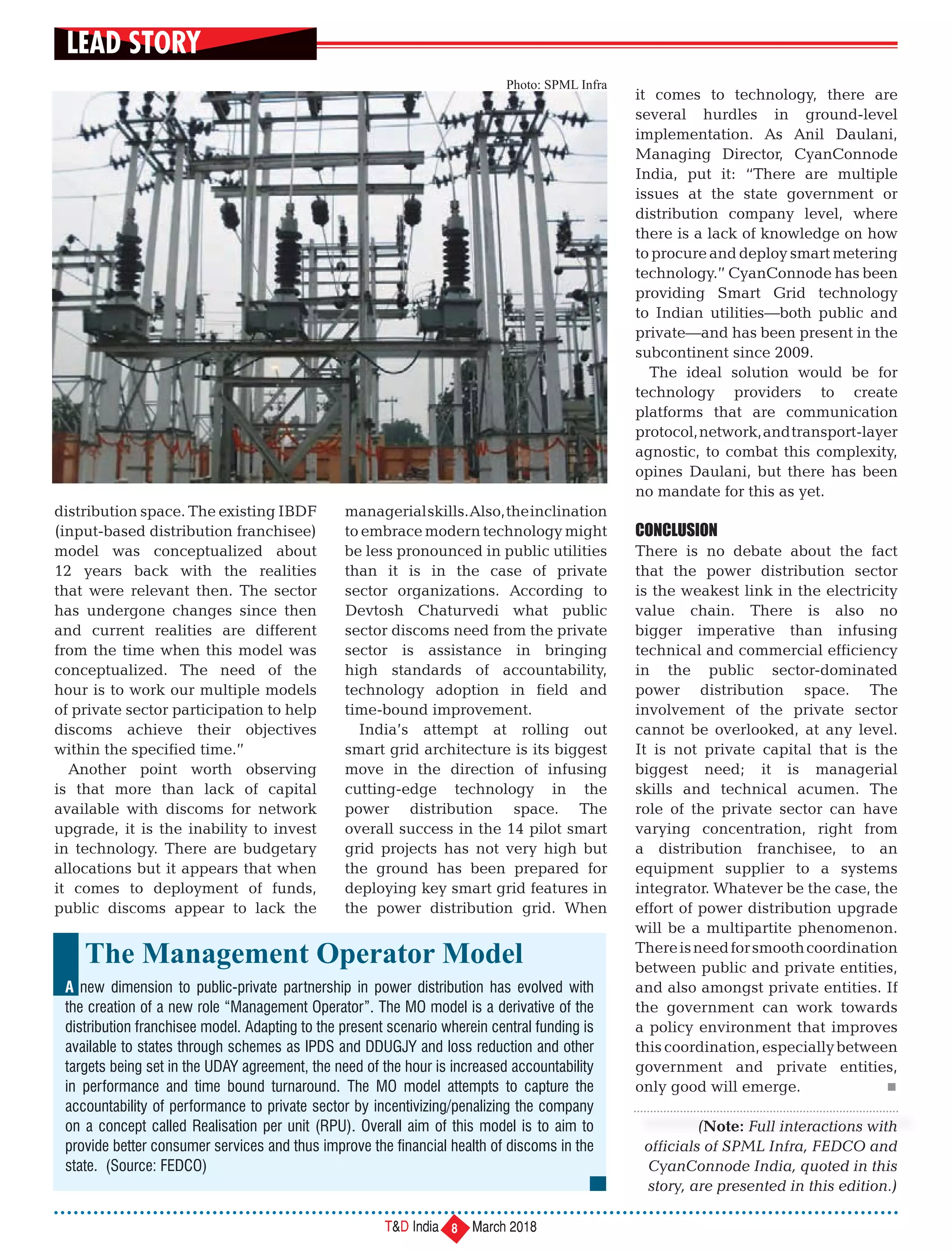 T&D India (March 2018) - It gets bigger and better | PDF