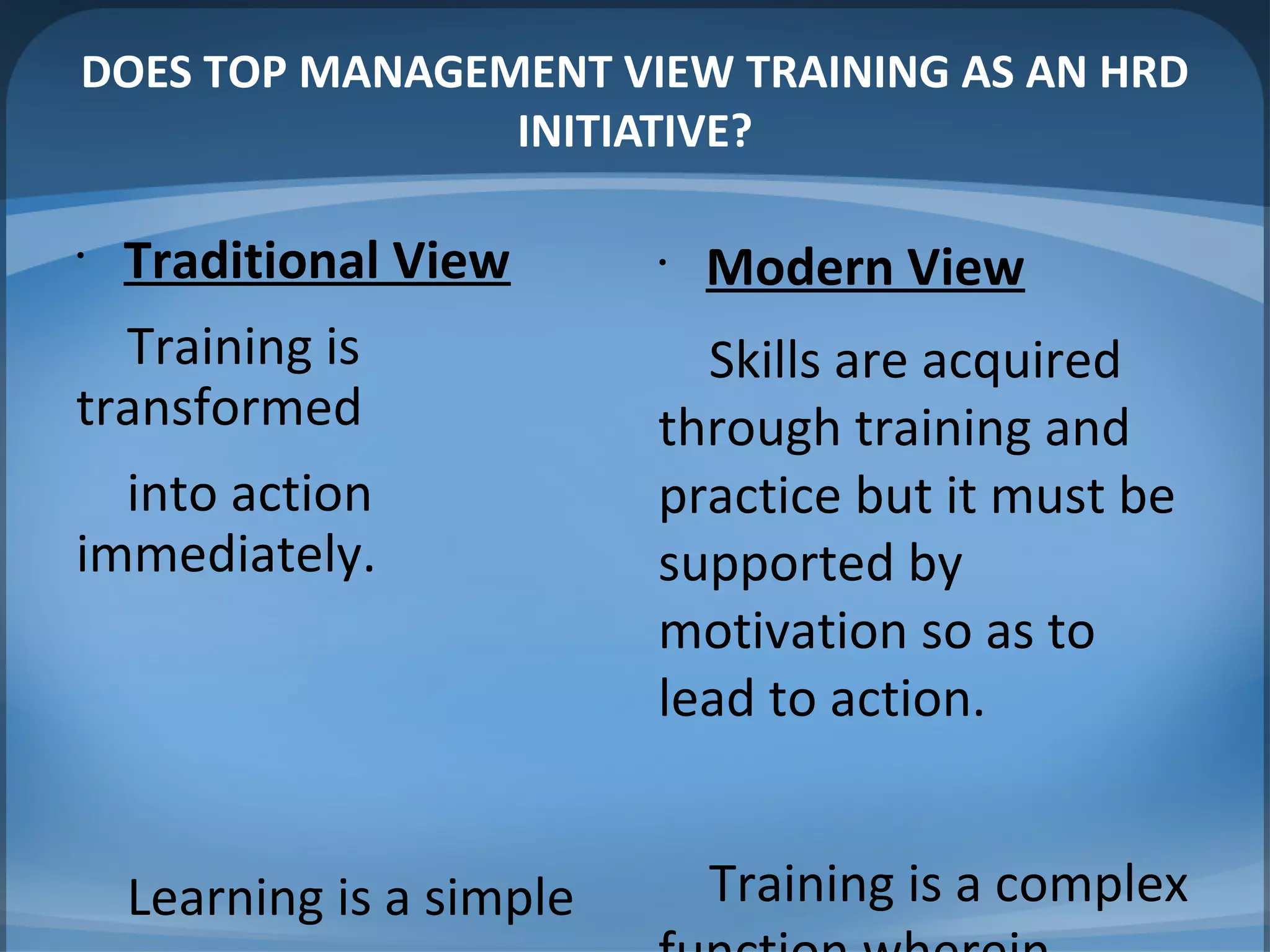 Training and development Introduction | PPT