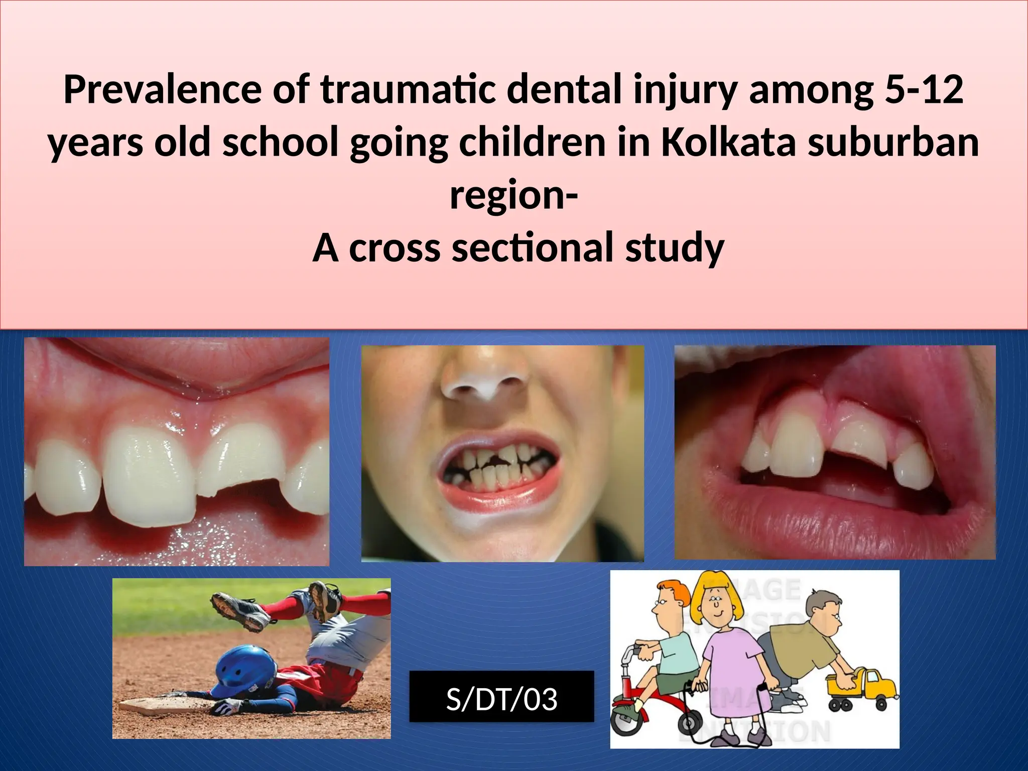 Traumatic dentaL Injuries in primary and permanent dentition | PPTX