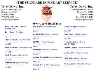 Terry Dowd, Inc. | PPT