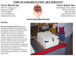 Terry Dowd, Inc. | PPT