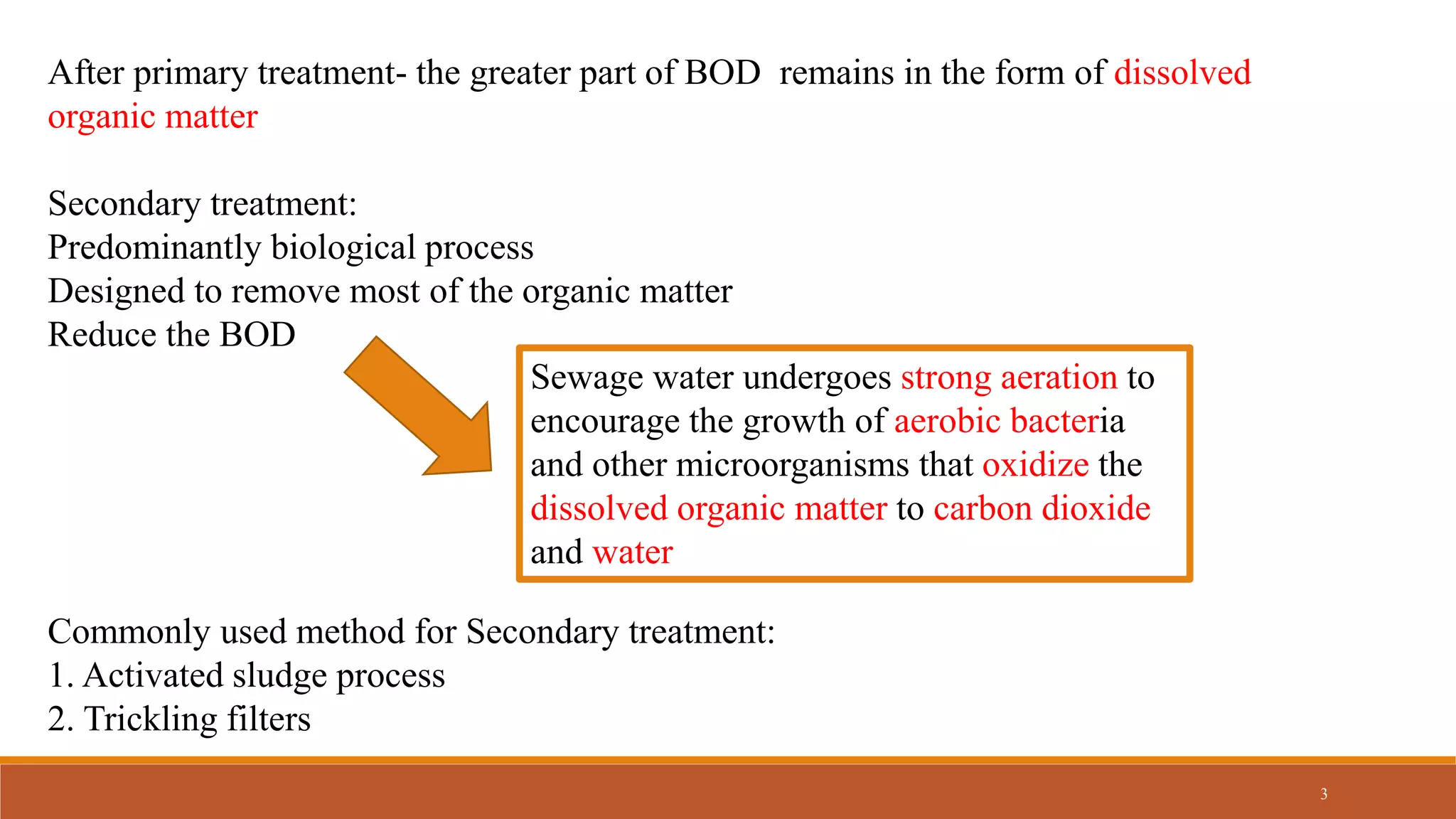 Activated sludge process in wastewater treatment plant | PPTX