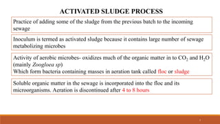 Activated sludge process in wastewater treatment plant | PPTX ...