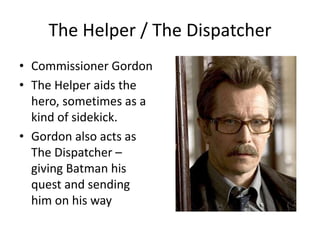 The Dark Knight narrative presentation | PPTX