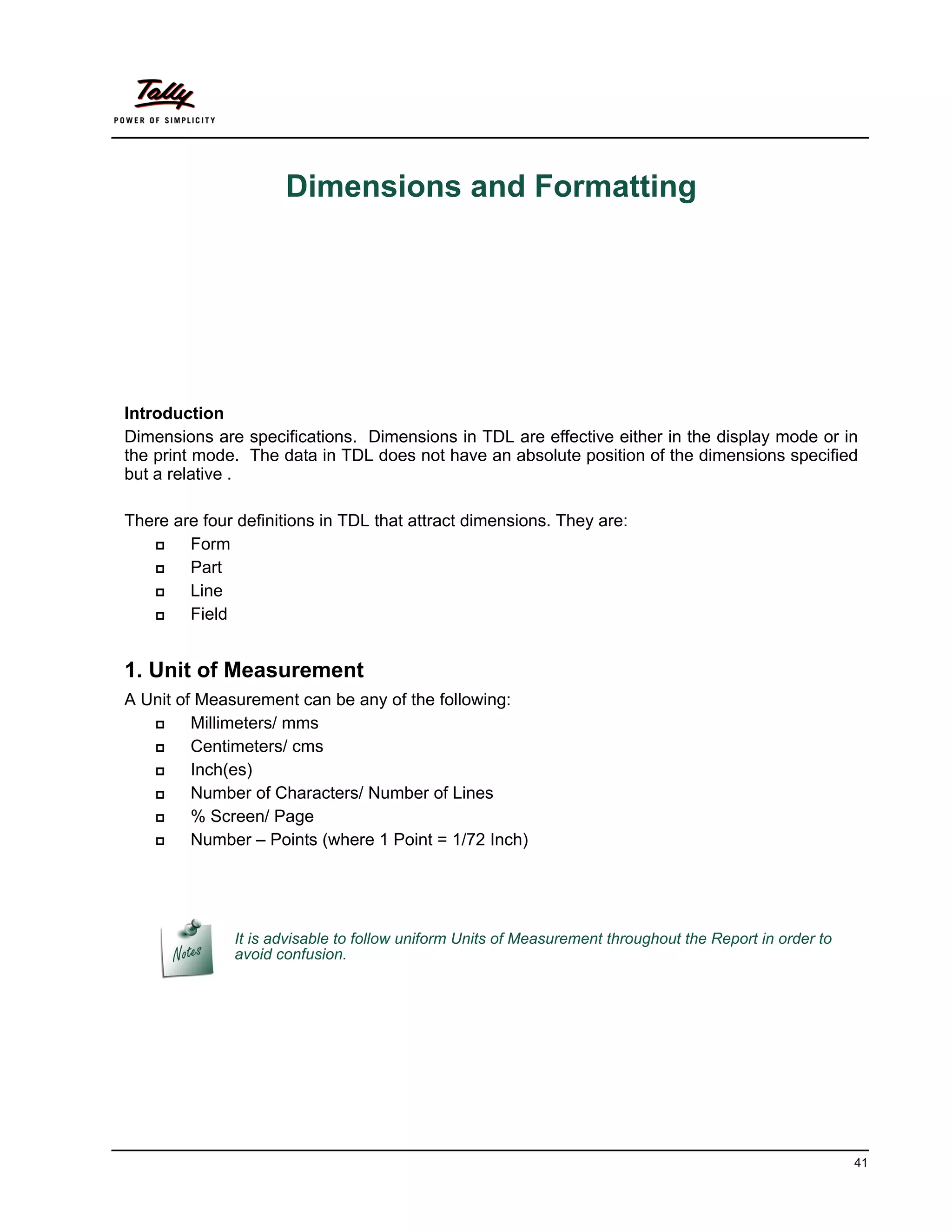Tdl reference manual | PDF