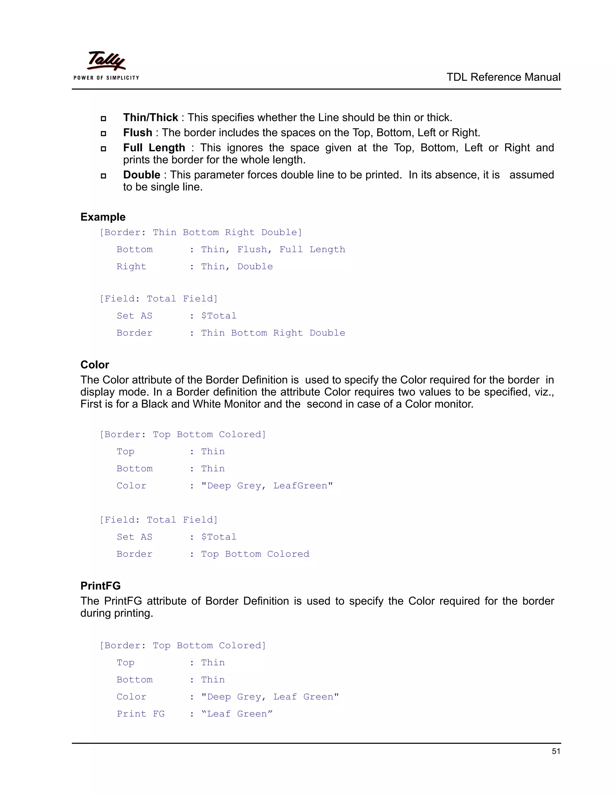 Tdl reference manual | PDF