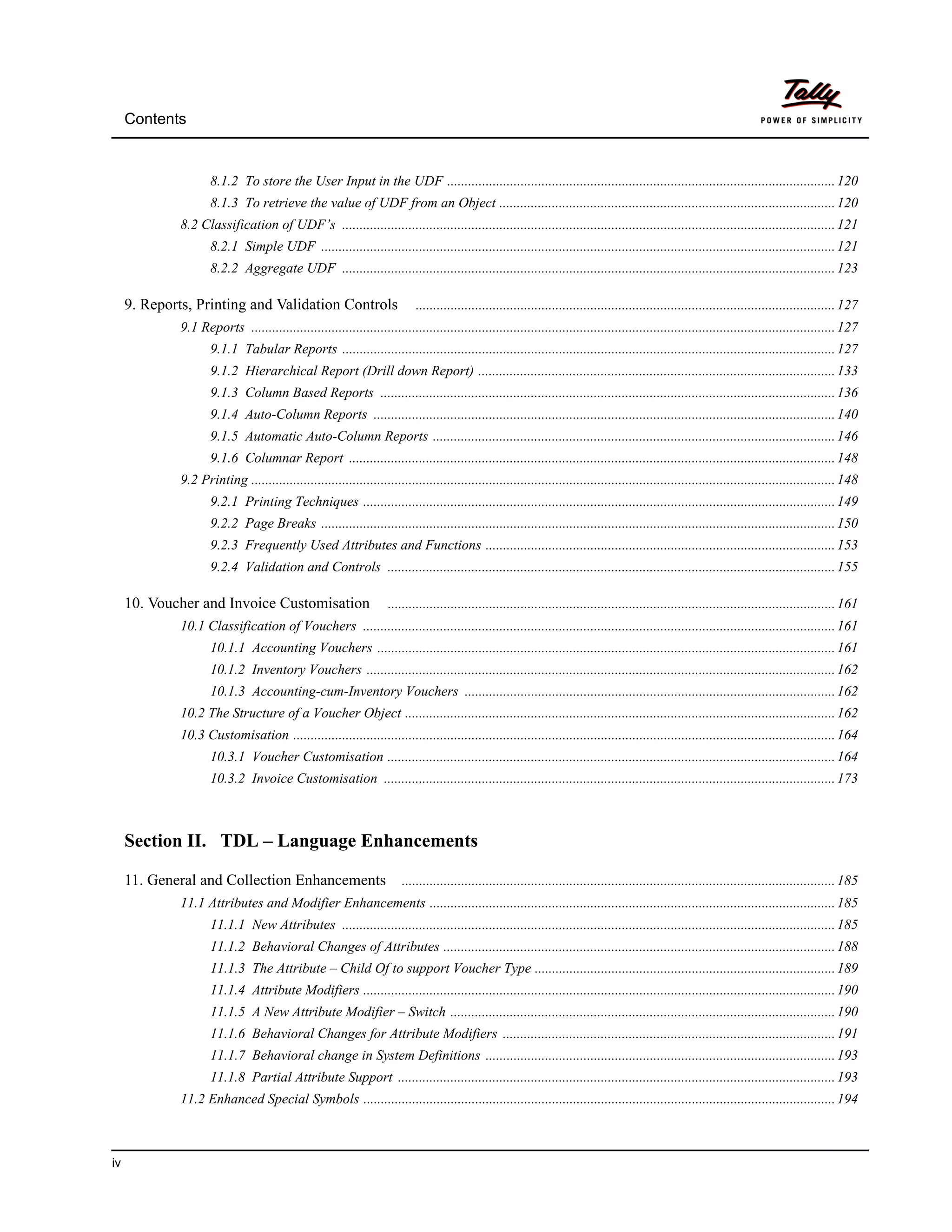 Tdl reference manual | PDF