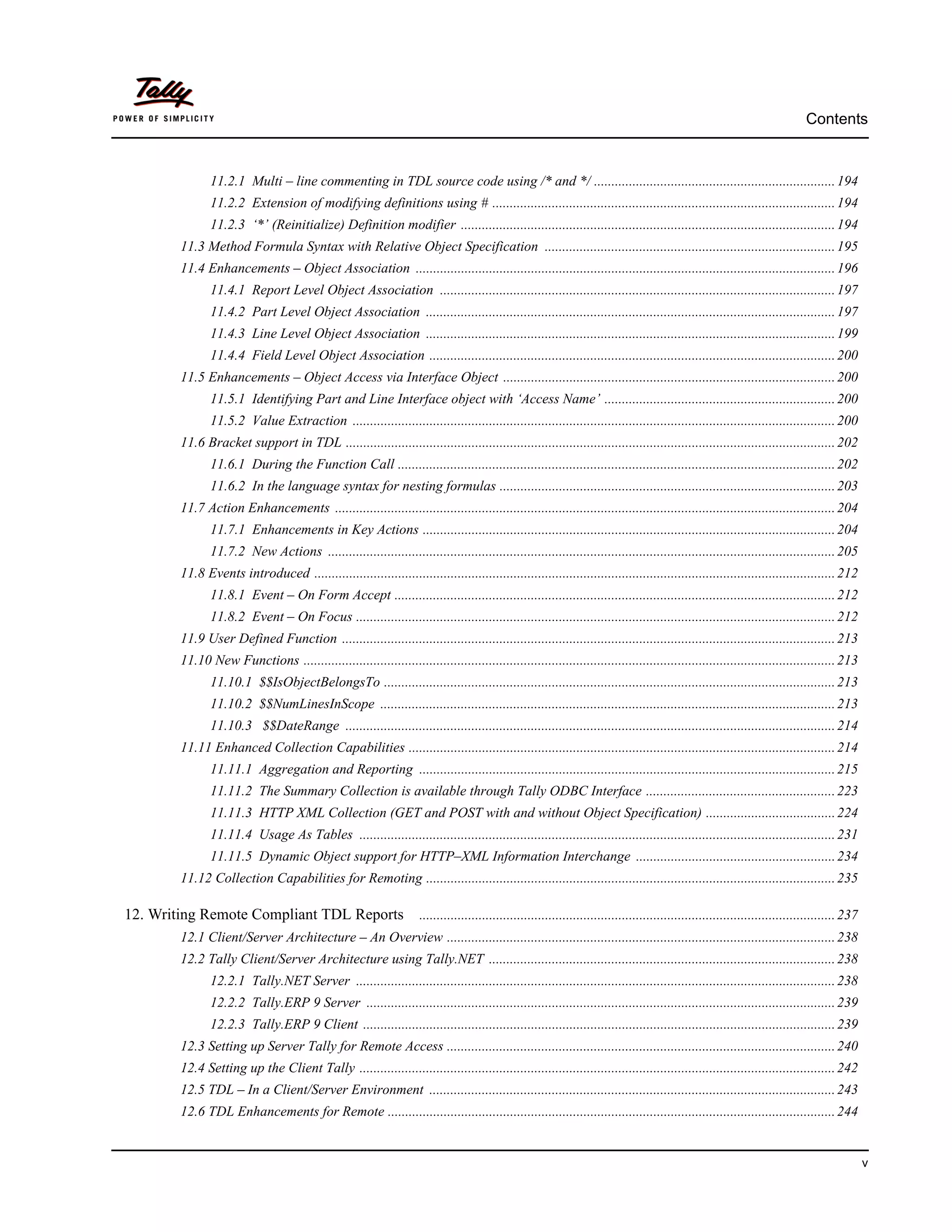 Tdl reference manual | PDF