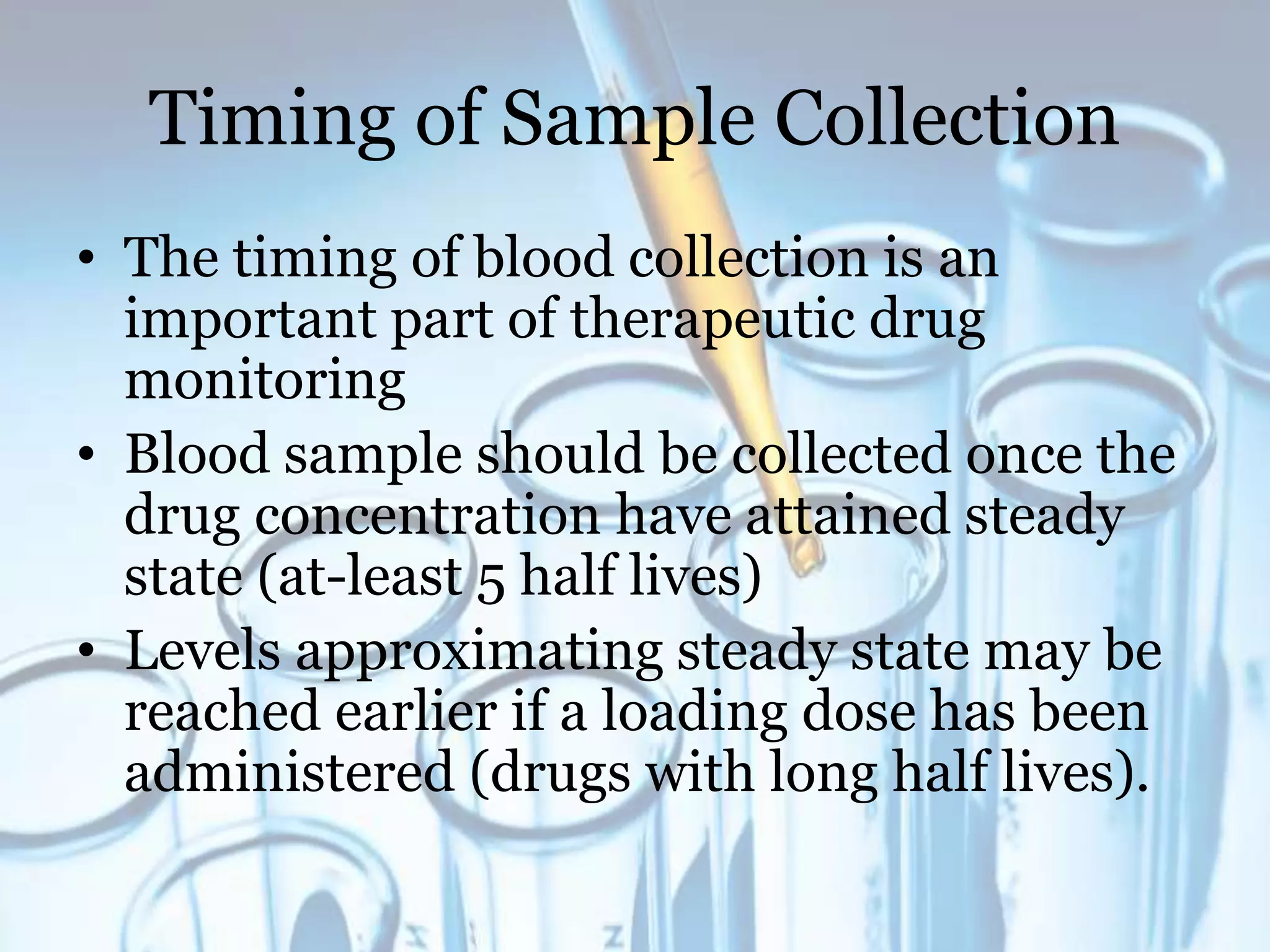 Therapeutic drug monitoring | PPTX