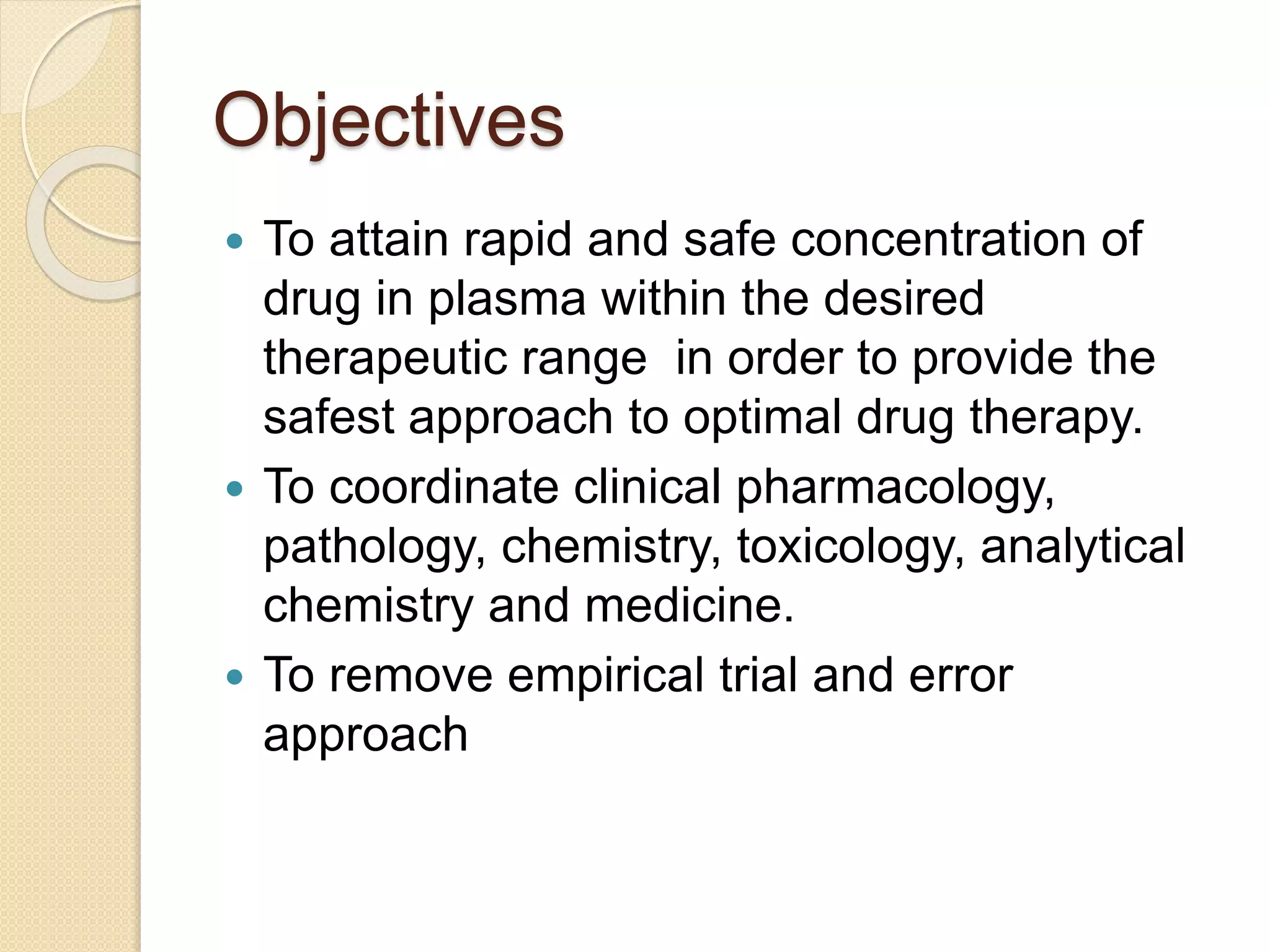 Therapeutic Drug Monitoring | PPTX