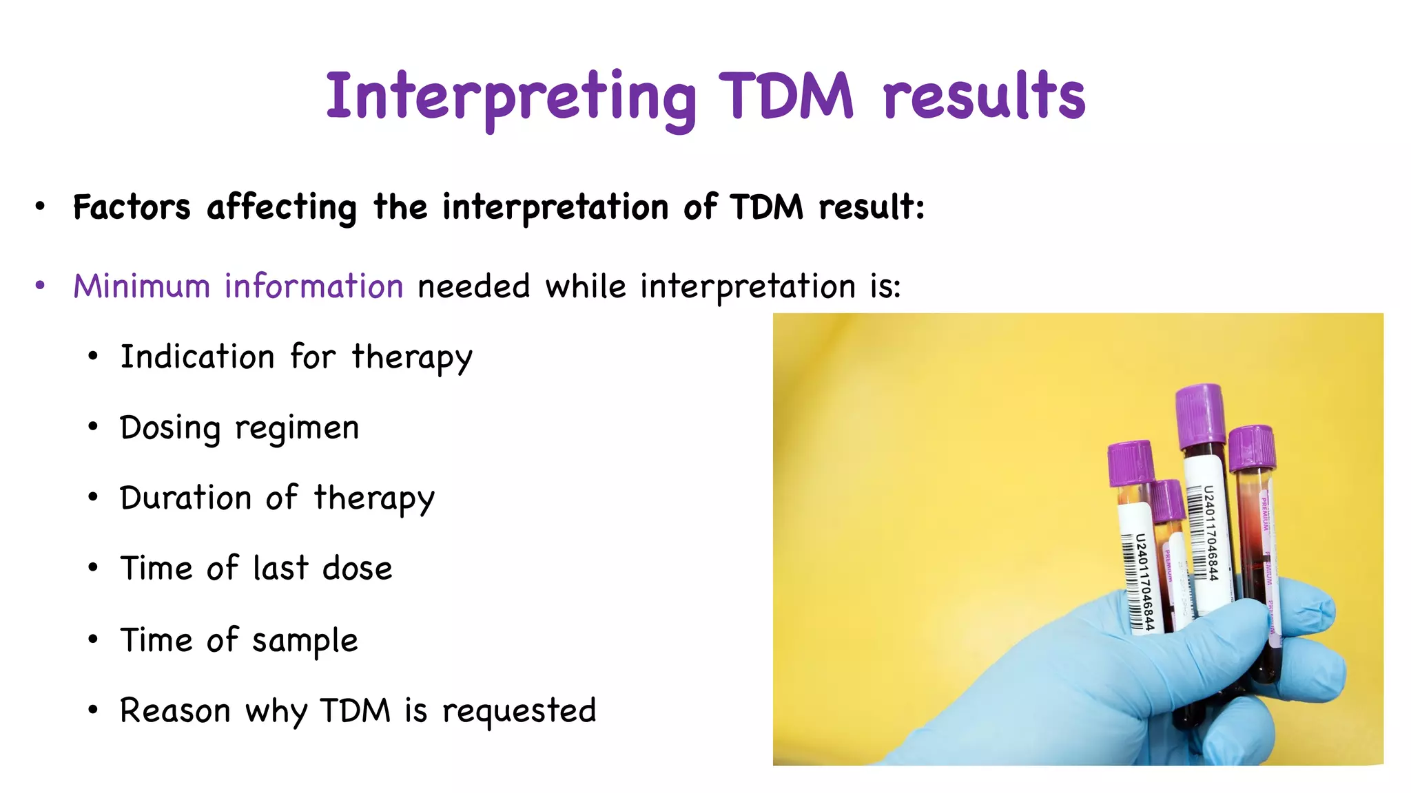 Therapeutic Drug Monitoring (TDM) | Criteria and Indications of TDM ...