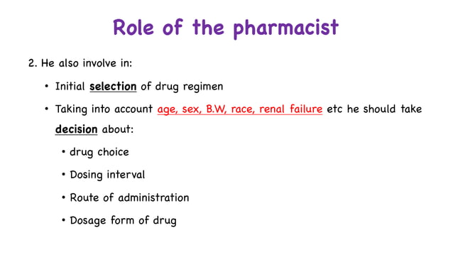 Therapeutic Drug Monitoring (TDM) | Criteria and Indications of TDM ...