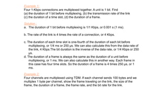 TIME DIVISION MULTIPLEXING TECHNIQUE FOR COMMUNICATION SYSTEM | PPTX