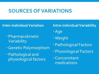 TDM for B Pharm practical-2019 | PPTX
