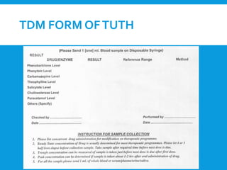 Therapeutic Drug Monitoring | PPTX