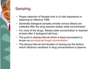 THERAPEUTIC DRUG MONITORING S KOSEY 2 | PPTX