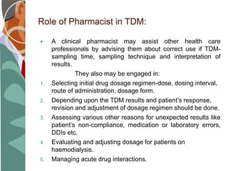 THERAPEUTIC DRUG MONITORING S KOSEY 2 | PPTX
