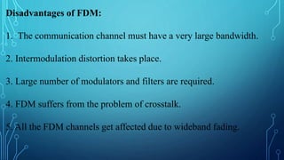 Tdm and fdm | PPTX