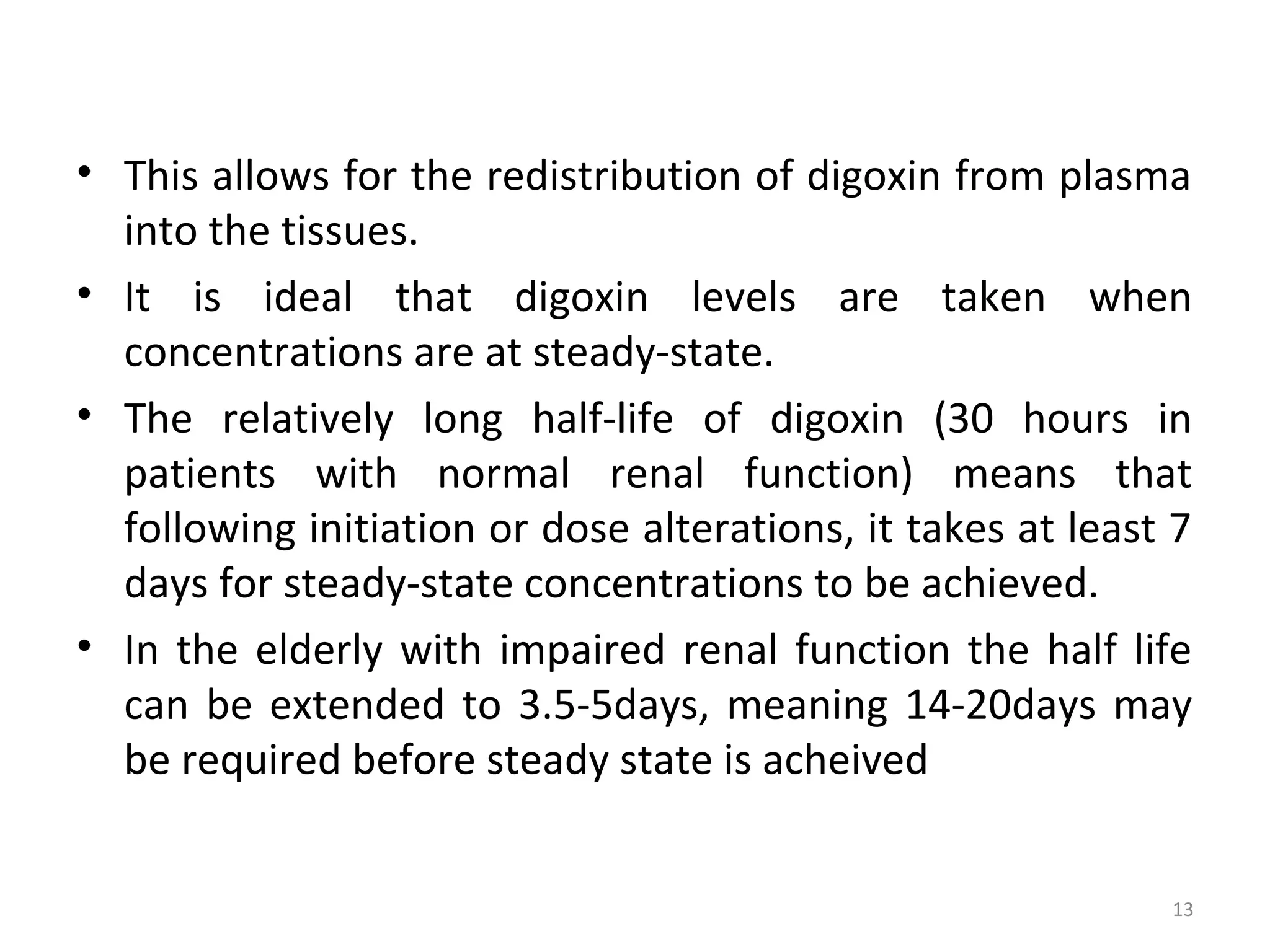 TDM OF DRUGS USED IN CARDIOVASCULAR DISEASES | PPT