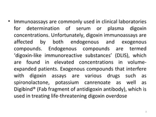 TDM OF DRUGS USED IN CARDIOVASCULAR DISEASES | PPT