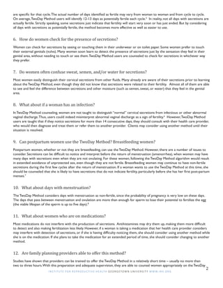 The TwoDay Method® Top 15 FAQs | PDF