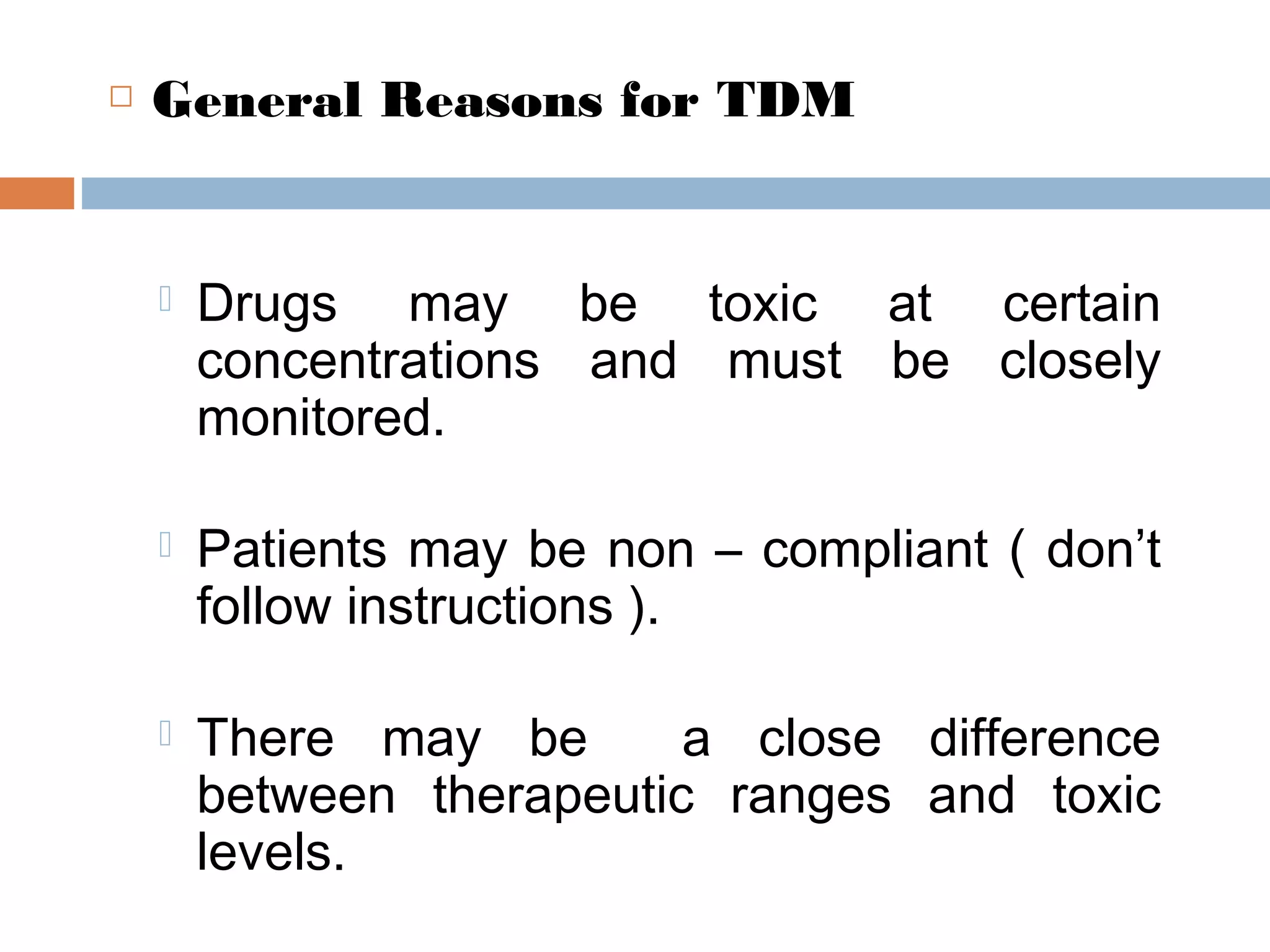 Therapeutic Drug Monitoring | PPT