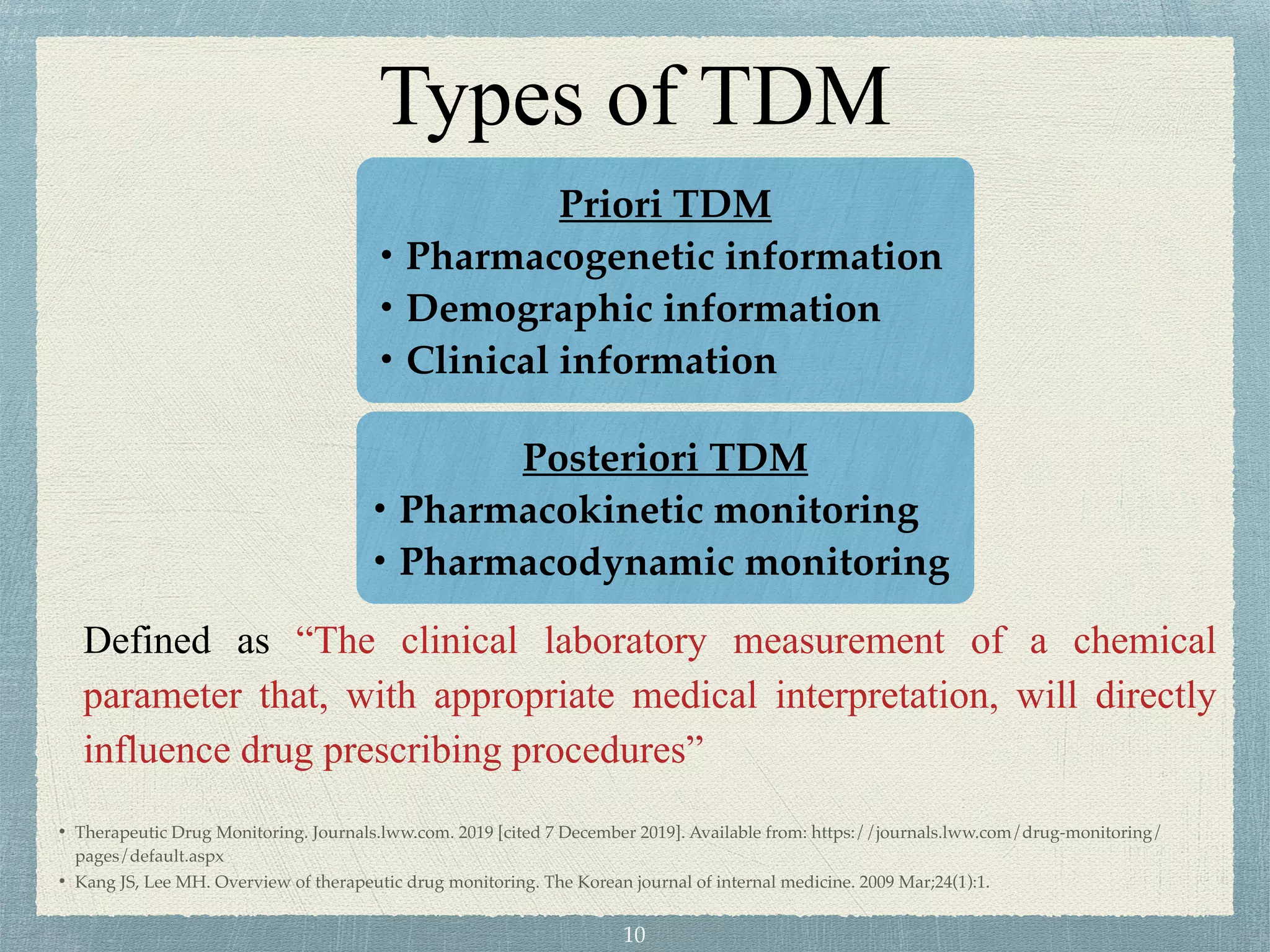 Therapeutic Drug Monitoring: An Overview | PDF
