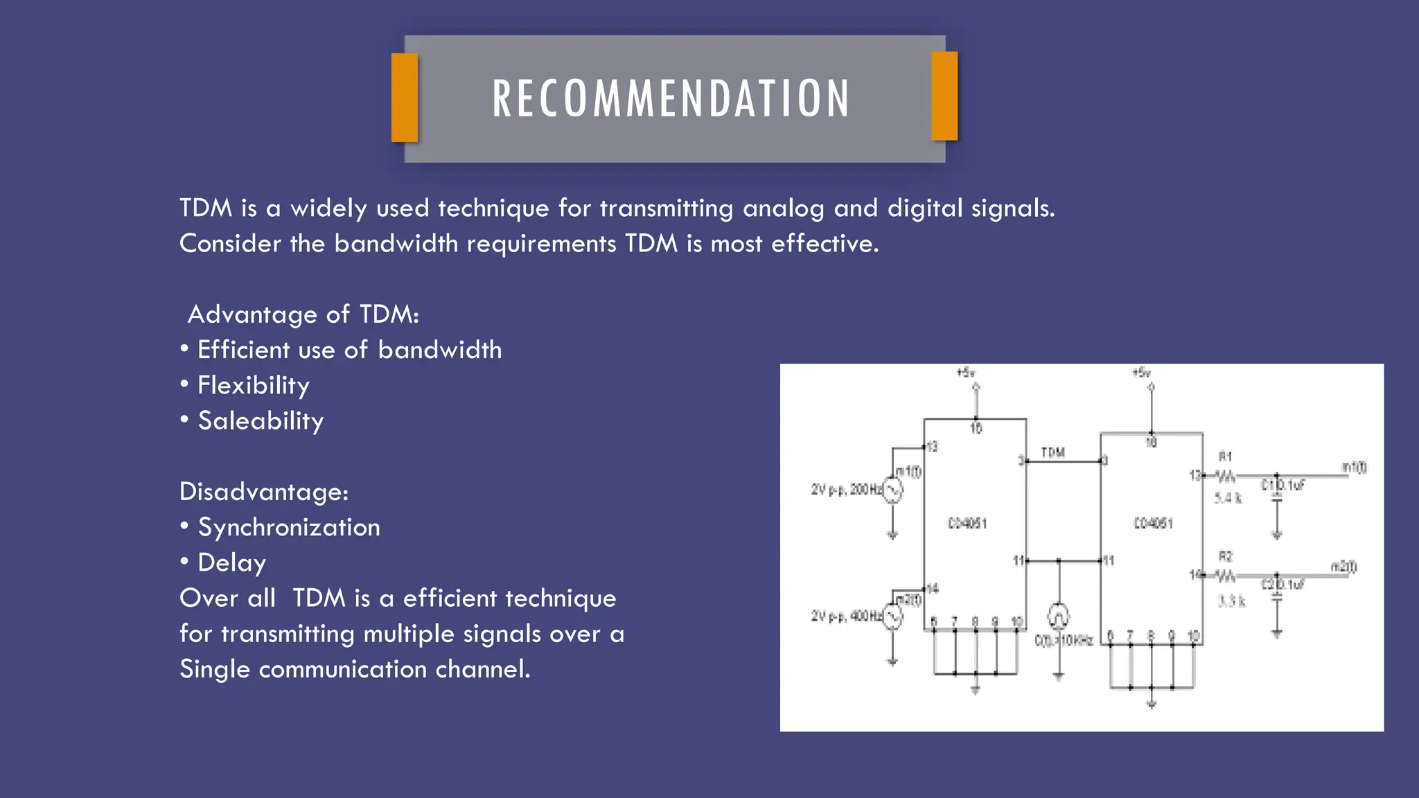 TDM project PPT. Time division multiplexing | PPT