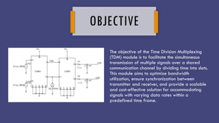 TDM project PPT. Time division multiplexing | PPT