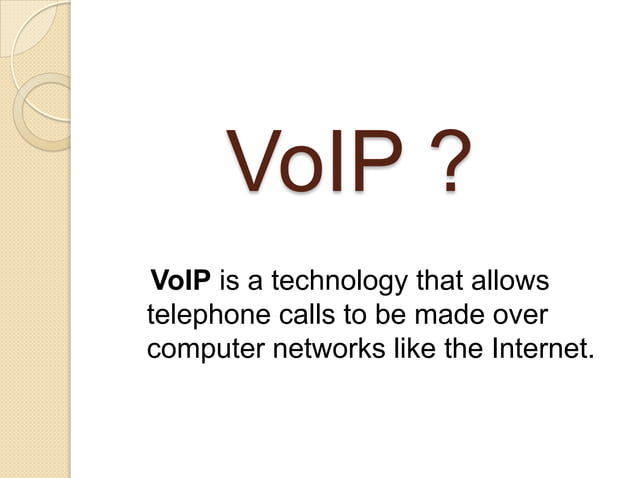 Tdm to vo ip 1 | PPT