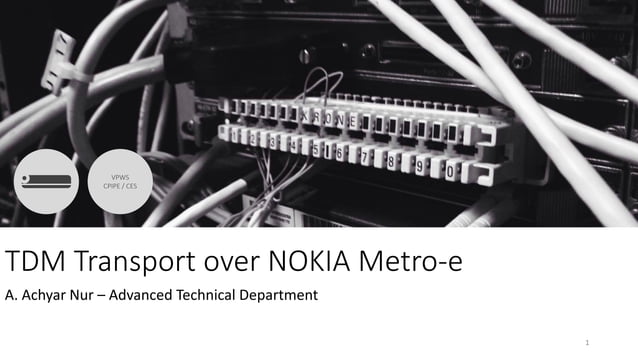 TDM Transport over mpls v 1.1 | PPT