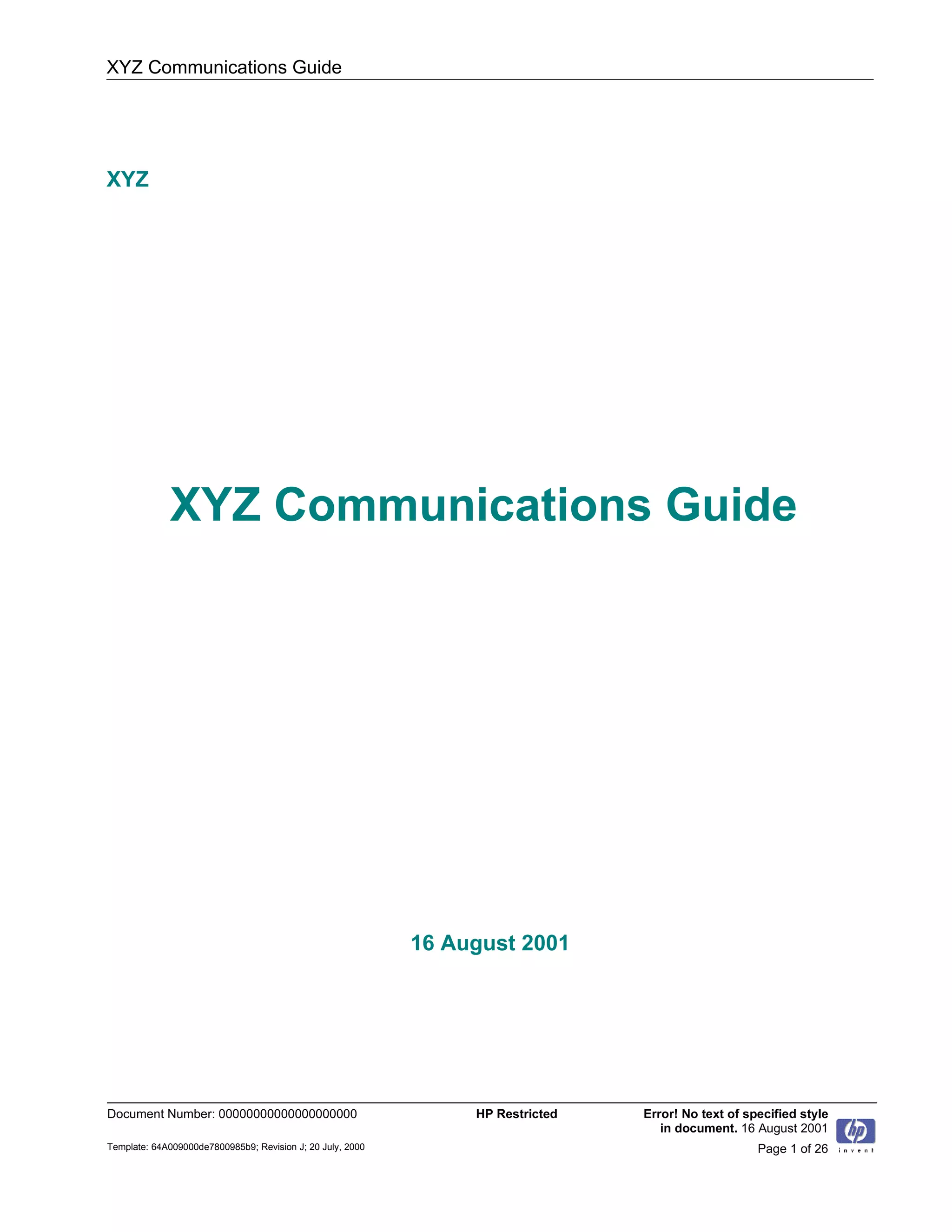 Tdo Comm Guide Edited | DOC