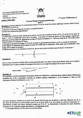 Td optique | PDF