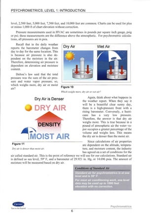 Tdp 201 psychrometrics level 1 fundamentals | PDF