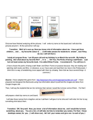 Tdp secundaria- trech-1st-llesson-plan-class-1 - 8 | DOCX