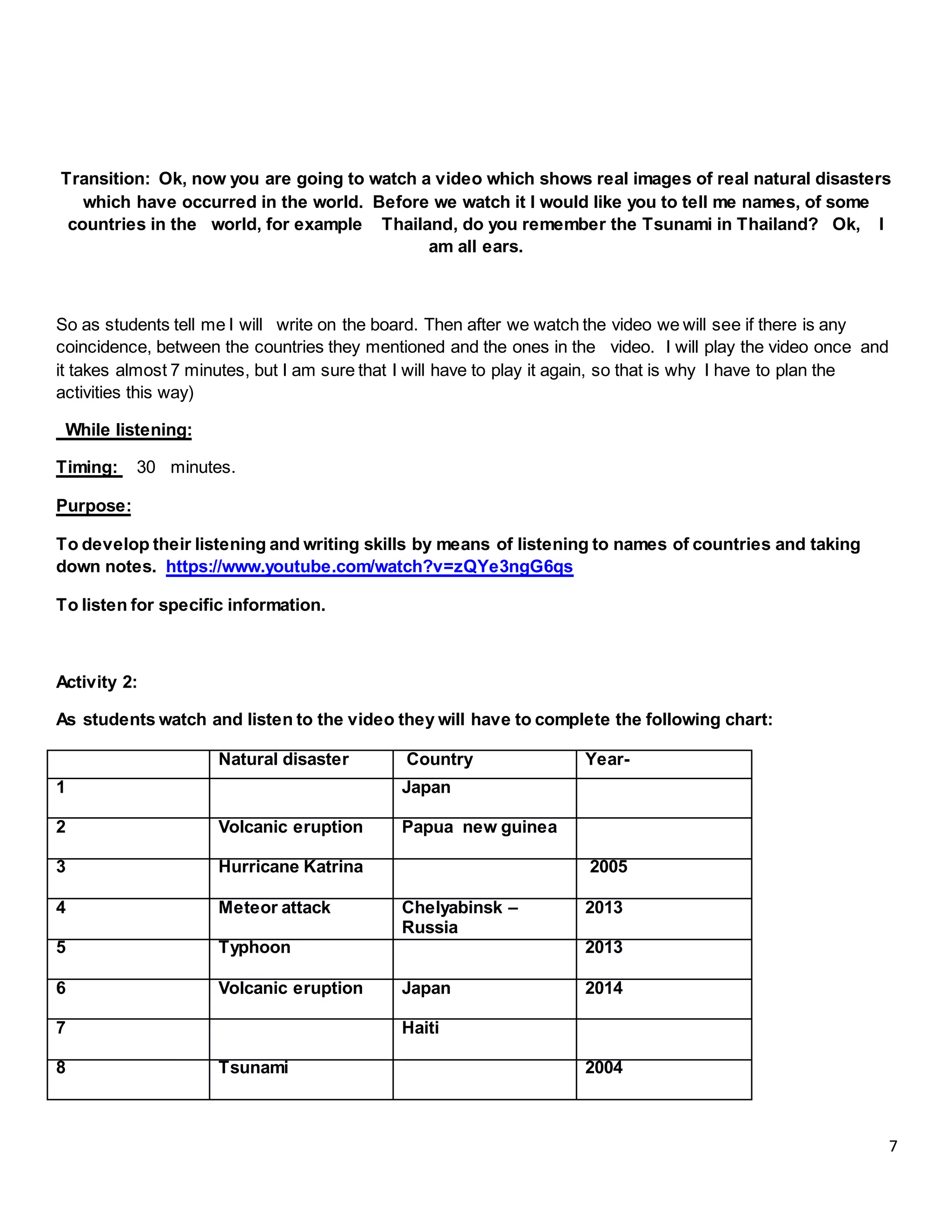 Tdp secundaria- trech-2nd-llesson-plan-class-2-8.75