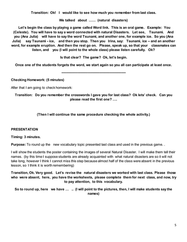 Tdp secundaria- trech-2nd-llesson-plan-class-2-8.75