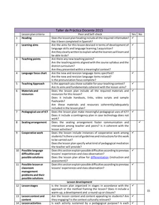 Tdp trech-2nd-llesson-plan-primaria-class-2-7.8 | PDF