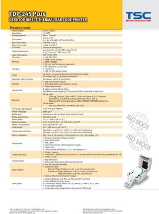 Tdp 245 plus www.trridevlabelss.com