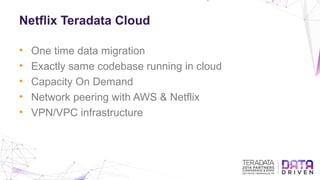 Netflix Teradata partner's presentation | PPT