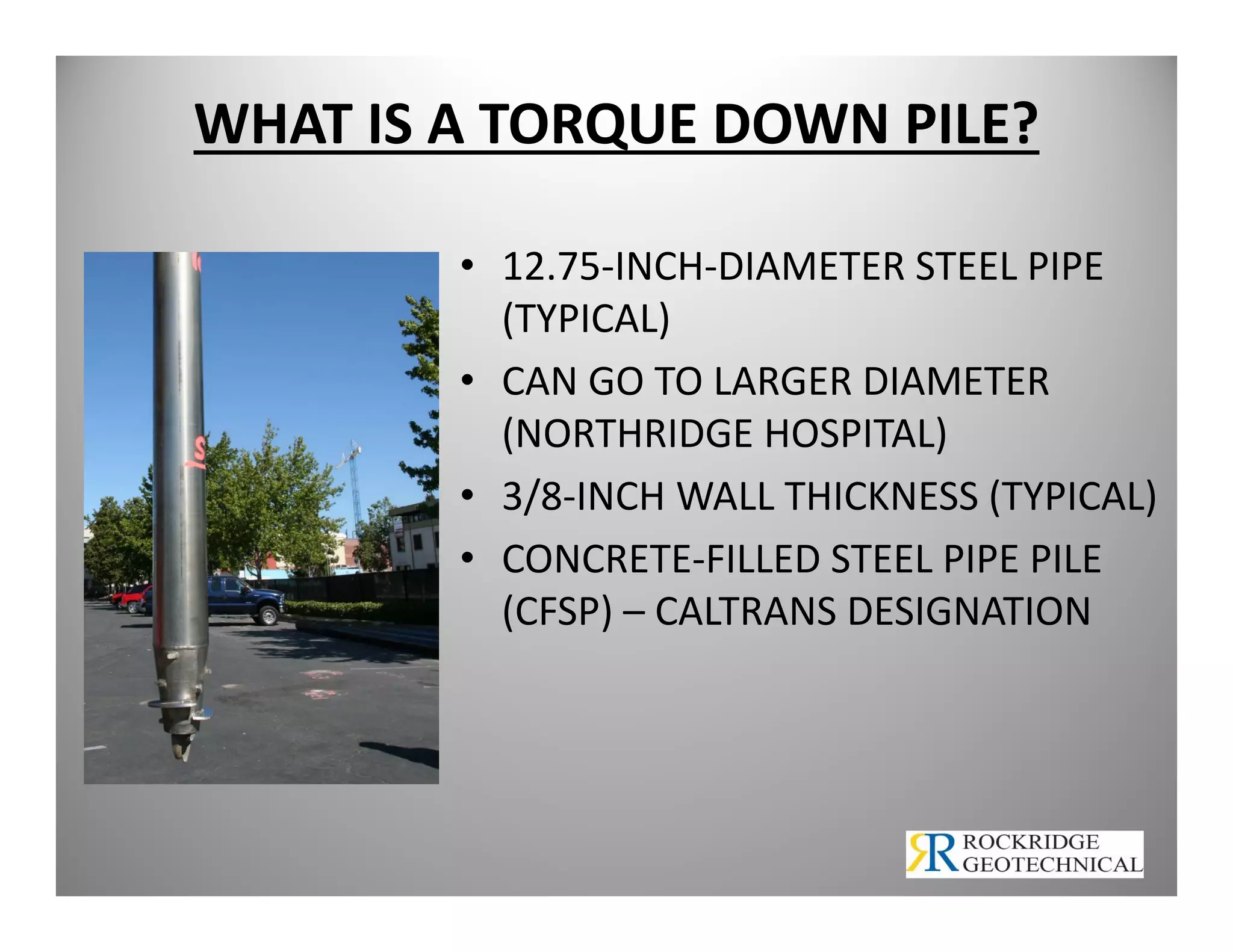 ASCE OC Branch - Geo-Institute Dinner Presentation: Fundamentals of ...