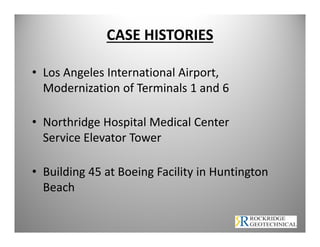 ASCE OC Branch - Geo-Institute Dinner Presentation: Fundamentals of ...