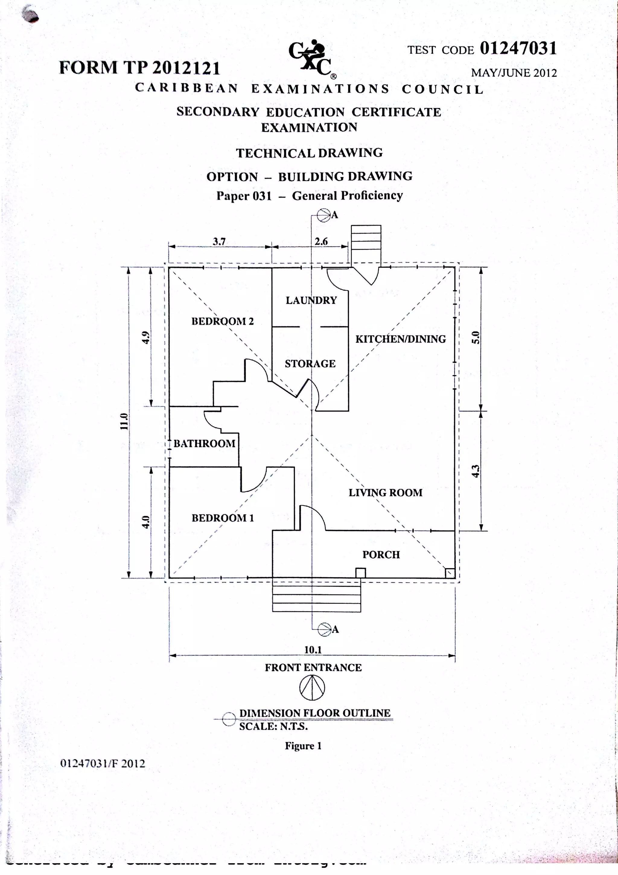 Td paper 03 cxc may 2012 | PDF