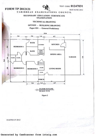 Td paper 03 cxc may 2012 | PDF