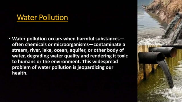 WATER polution recycling how to recycle water | PPT