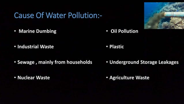 WATER polution recycling how to recycle water | PPT