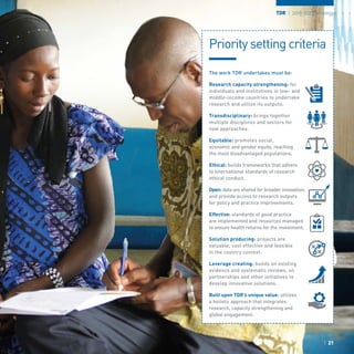 Tdr strategy 2018-2023 | PDF