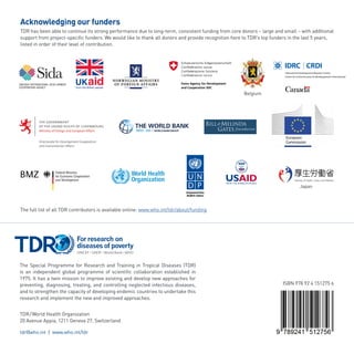 Tdr strategy 2018-2023 | PDF