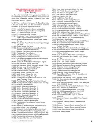 RAM DIAGNOSTIC TROUBLE CODES - TURBO DIESEL REGISTER | PDF